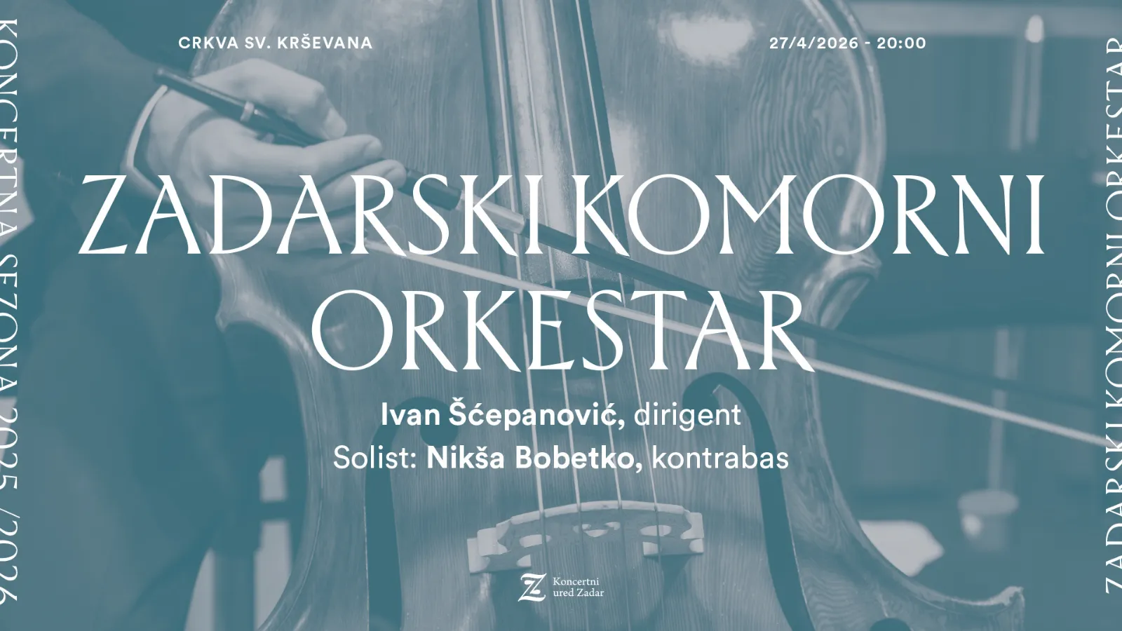 Zadarski komorni orkestar koncert u crkvi